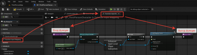 Unreal Engine Blueprint - основы Visual Scripting в UE5, UE4
